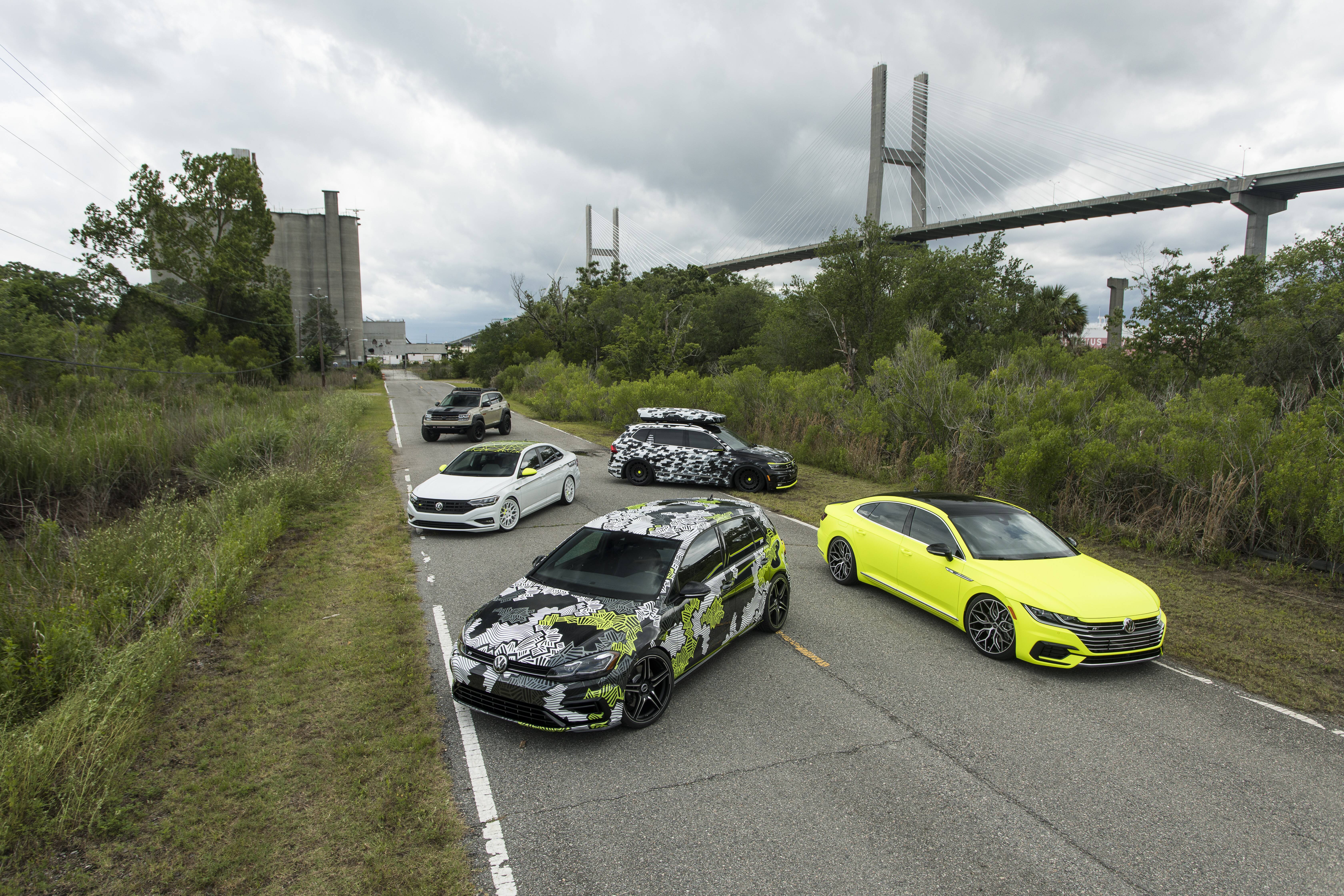 Teil der US-Showflotte von VW: ABT VW Golf R als offizielles ...