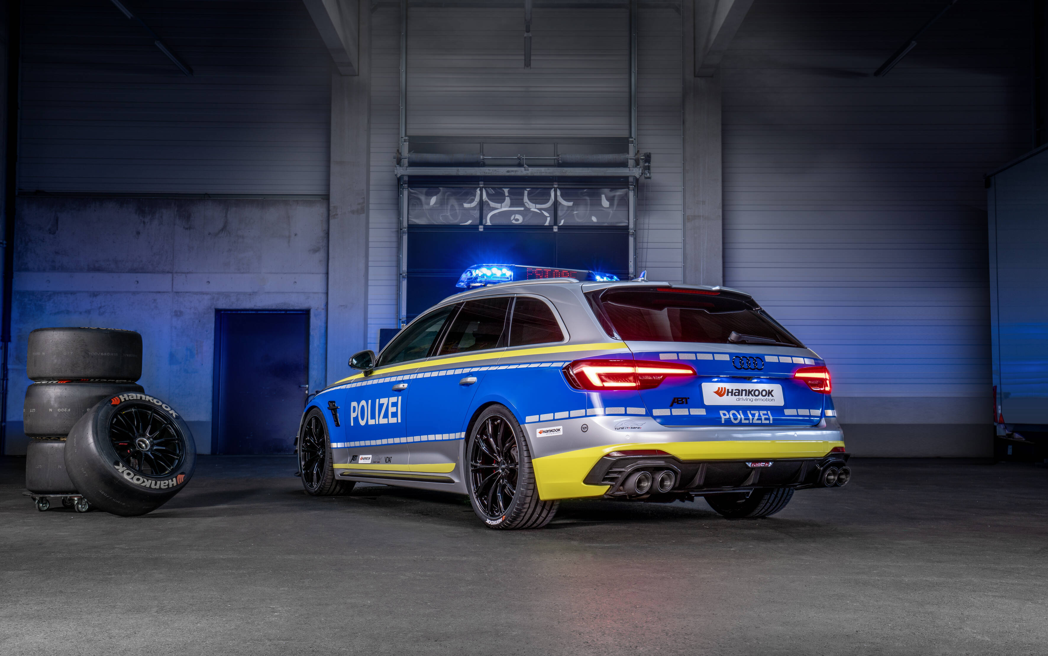 Audi A4 Police Car